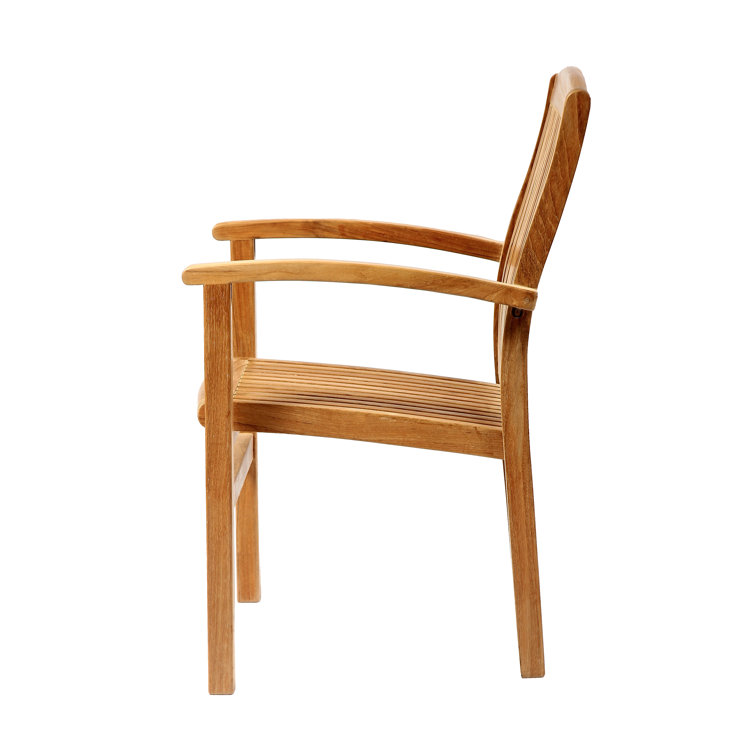 Loon Peak® Ellie Maye Teak Garden Bench Wayfair